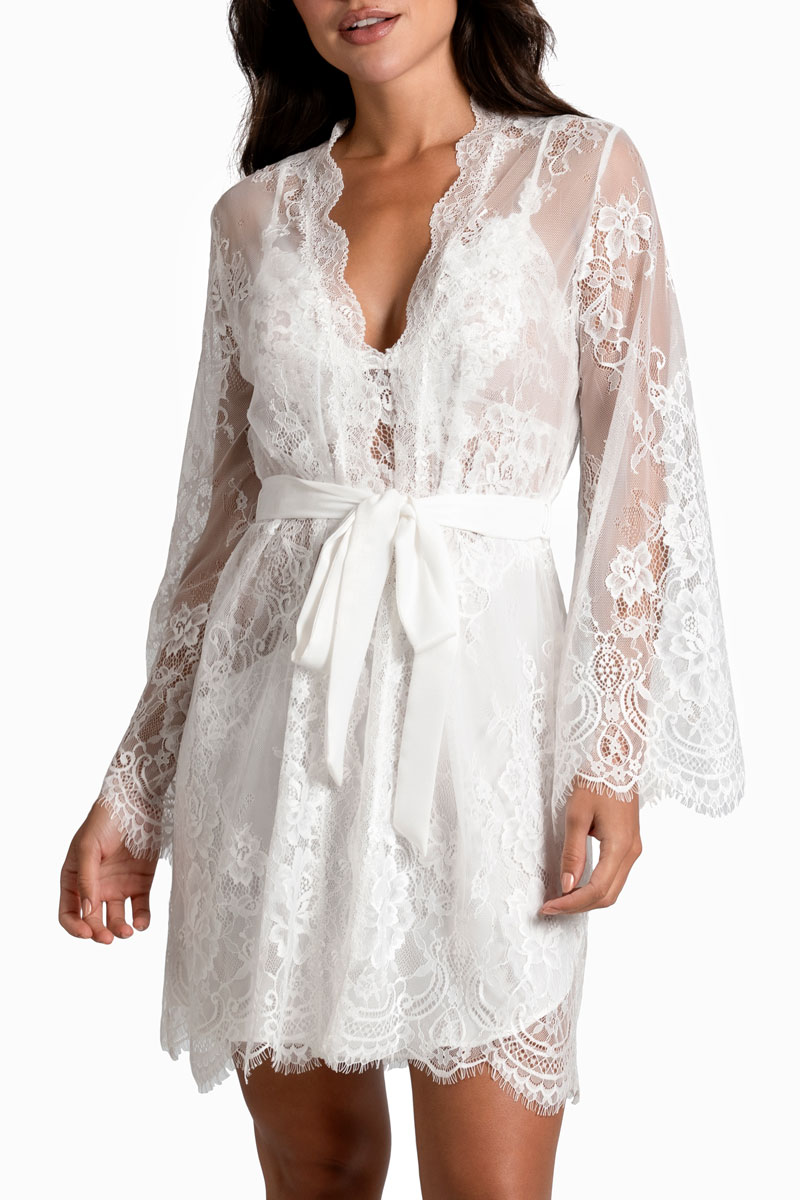 In Bloom - In Bloom Bridal Lace & Satin Short Set | Diamony | Luxury ...