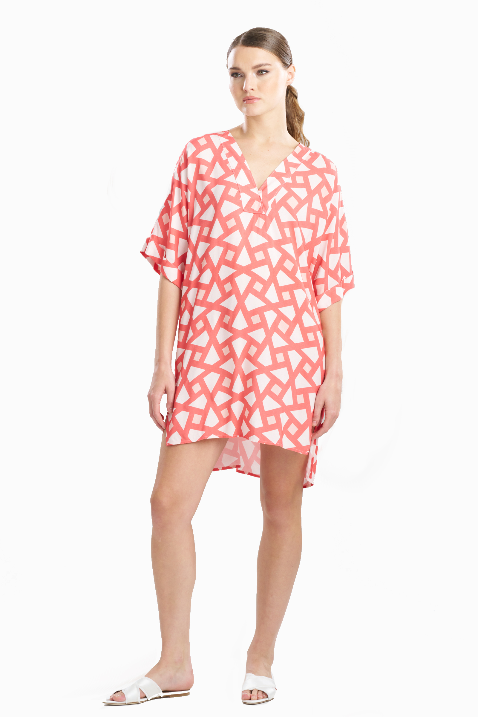 N Natori - N Natori Geometric Sleepshirt | Diamony | Luxury Swimwear ...